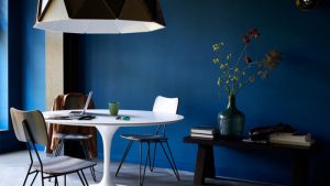 Modern Home Interior Design With Blue Color Shades | Simdreamhomes