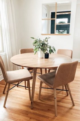 15 Modern Round Dining Table Design Ideas | Simdreamhomes